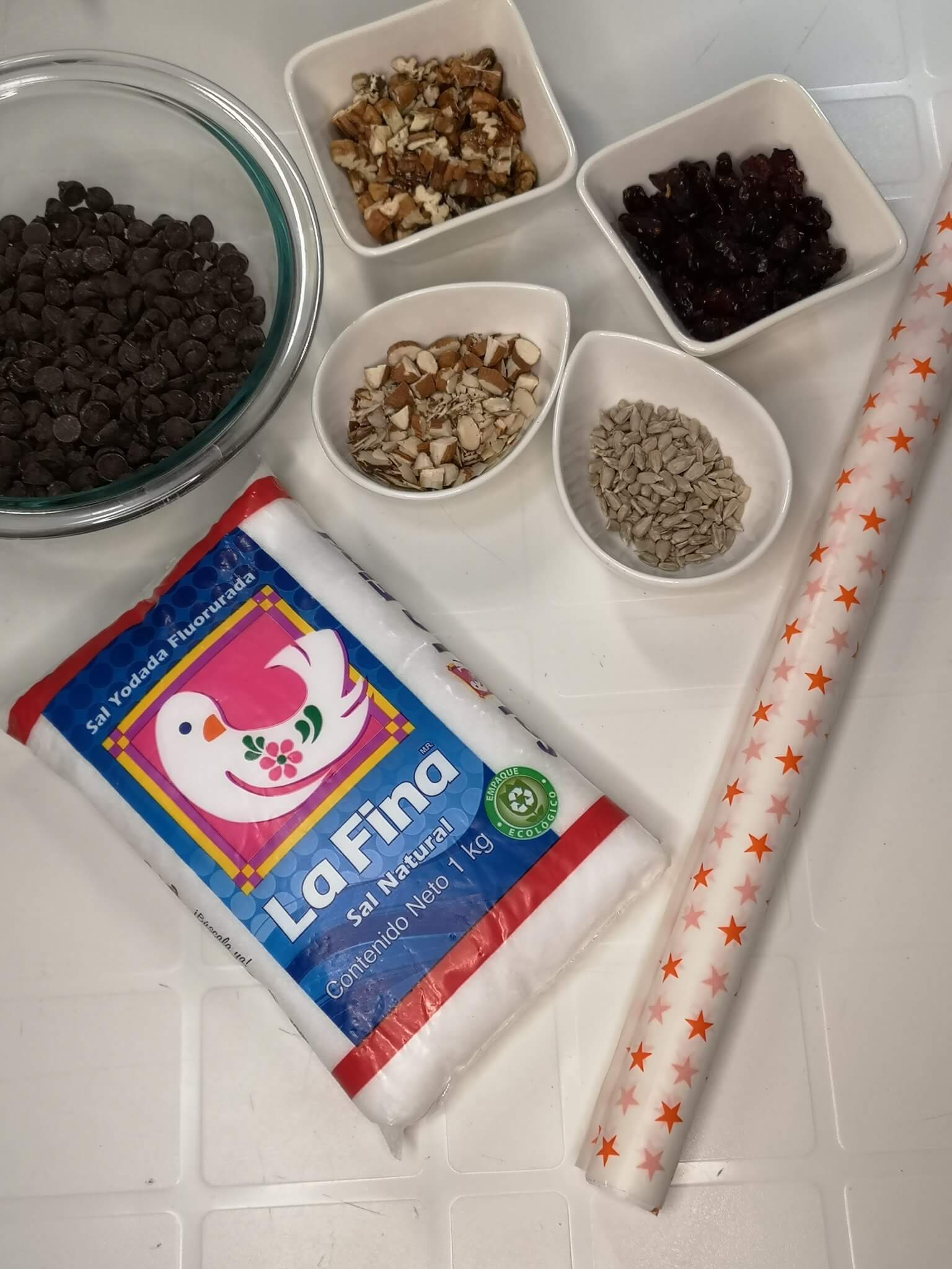 Chocolate con Sal y Nueces - Sana y Hermosa