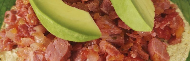 Tostadas de Marlín Ahumado - Sana y Hermosa